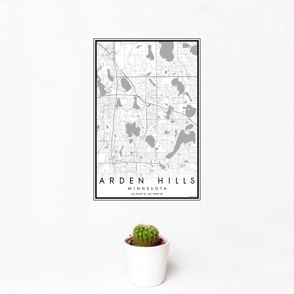 Arden Hills - Minnesota Map Print in Classic — JACE Maps