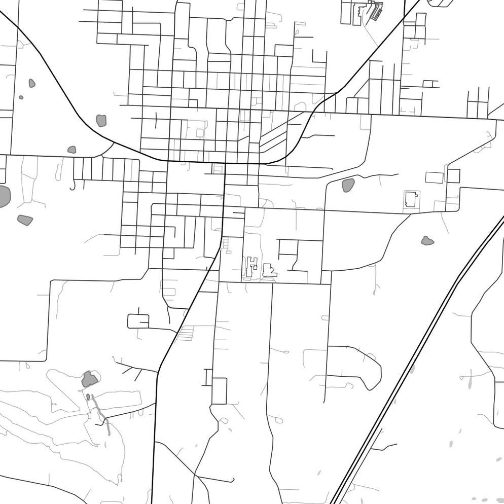 Eldon - Missouri Map Print in Classic — JACE Maps