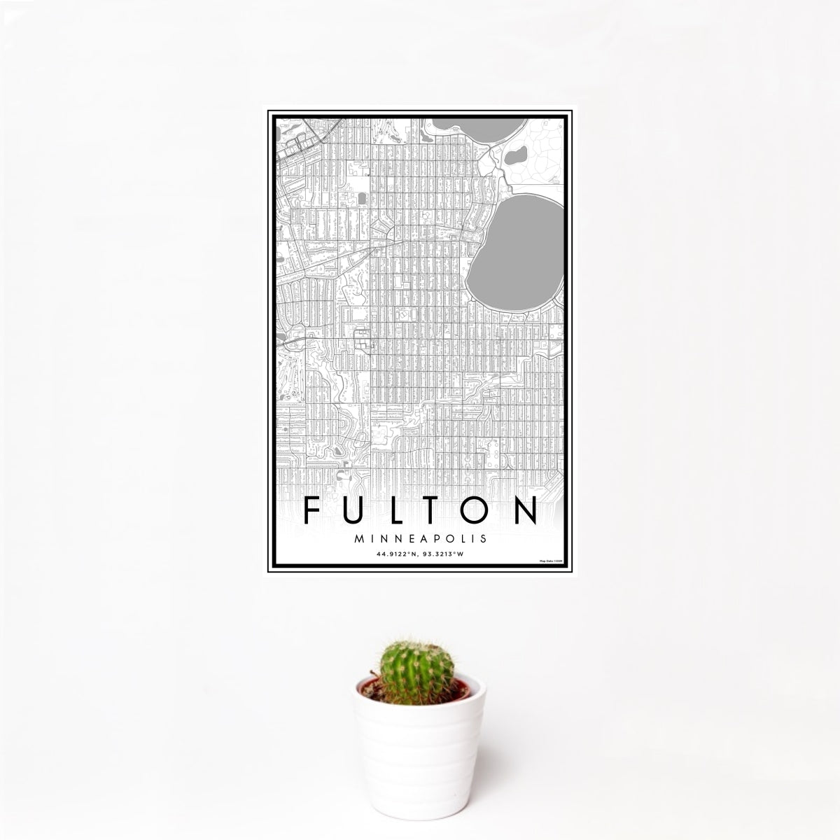 Fulton - Minneapolis Map Print in Classic — JACE Maps