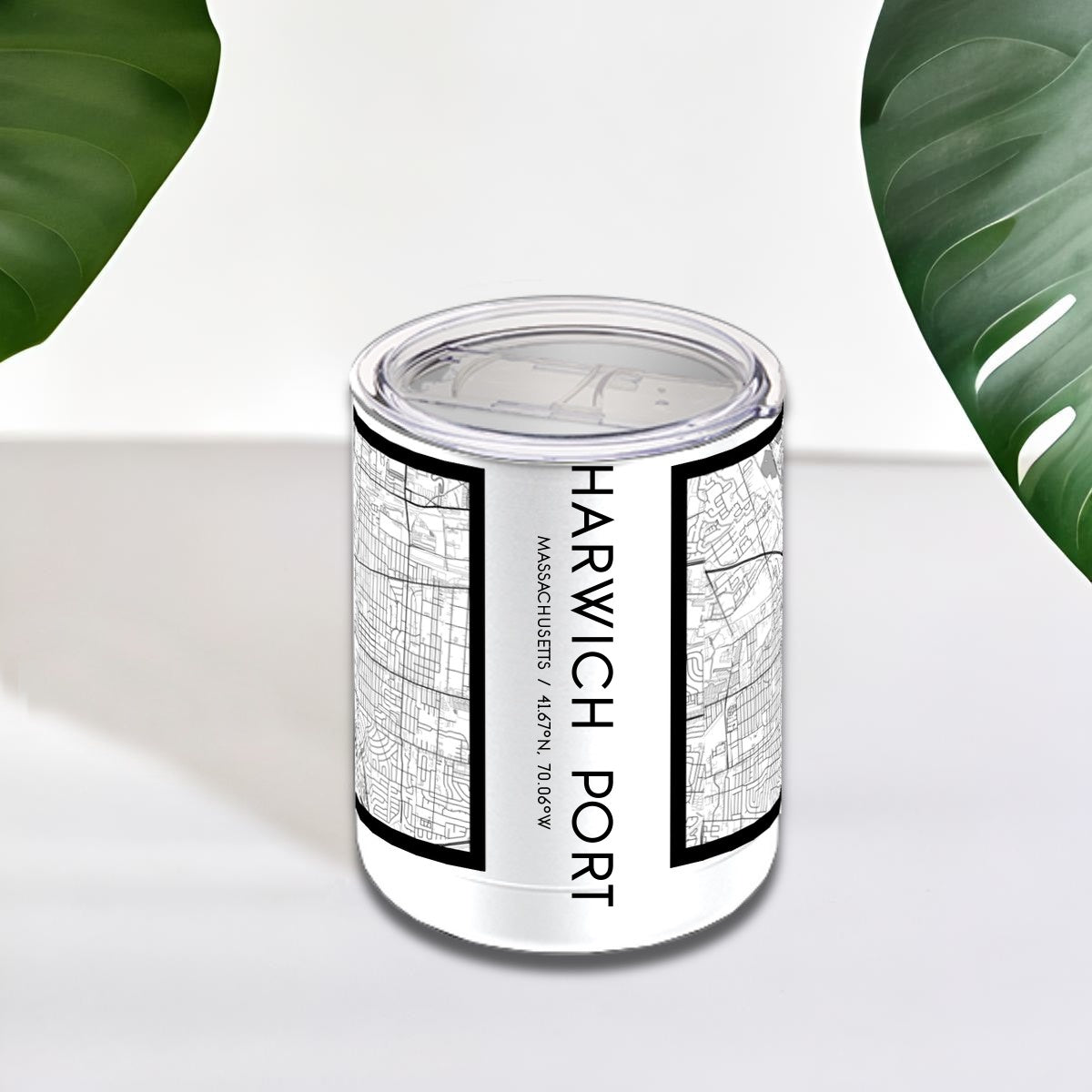 Harwich Port - MassachusettsMap Insulated Cup in Classic — JACE Maps