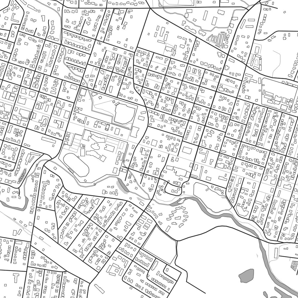 Susanville - California Map Print in Classic — JACE Maps