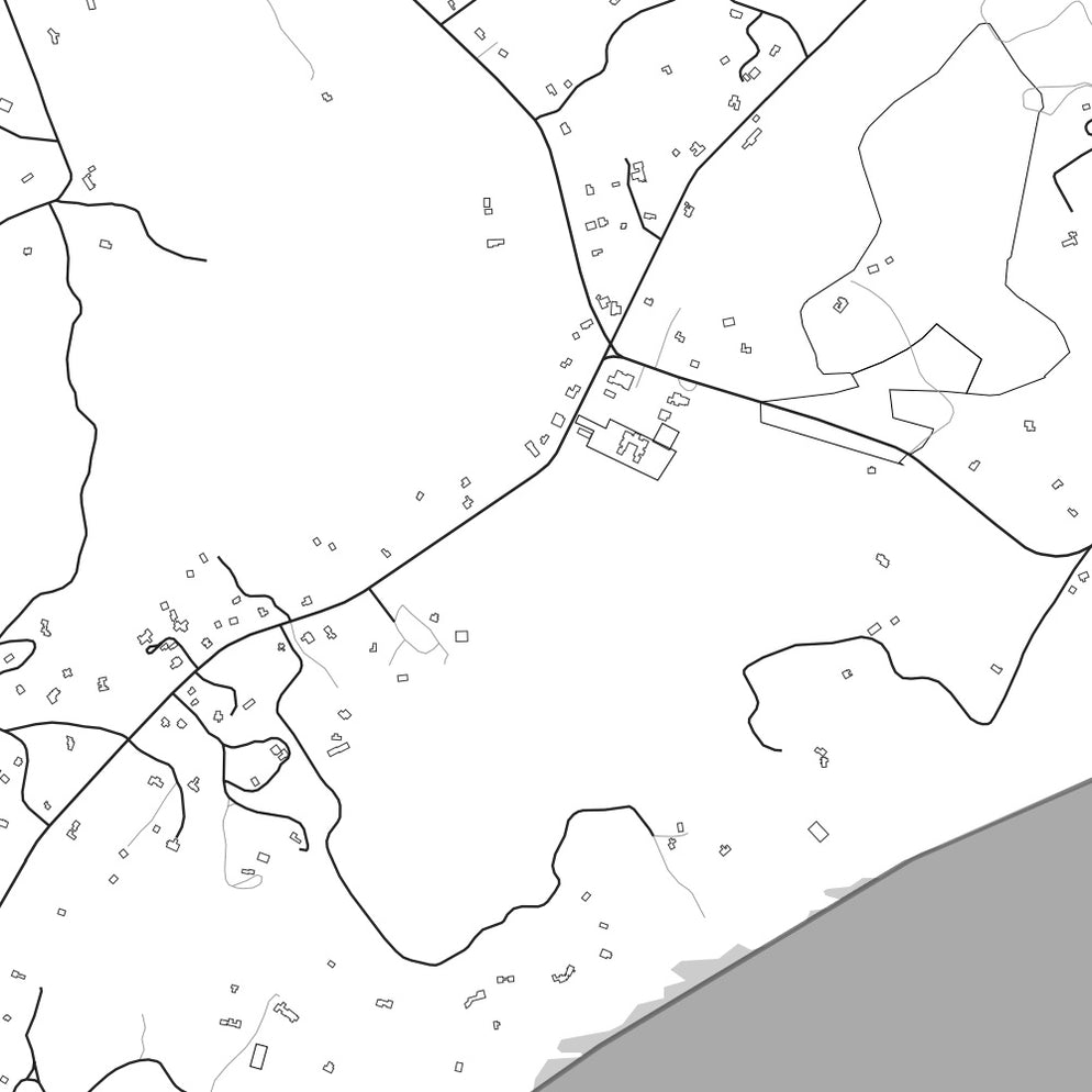 Chilmark - Massachusetts Map Print in Classic — JACE Maps