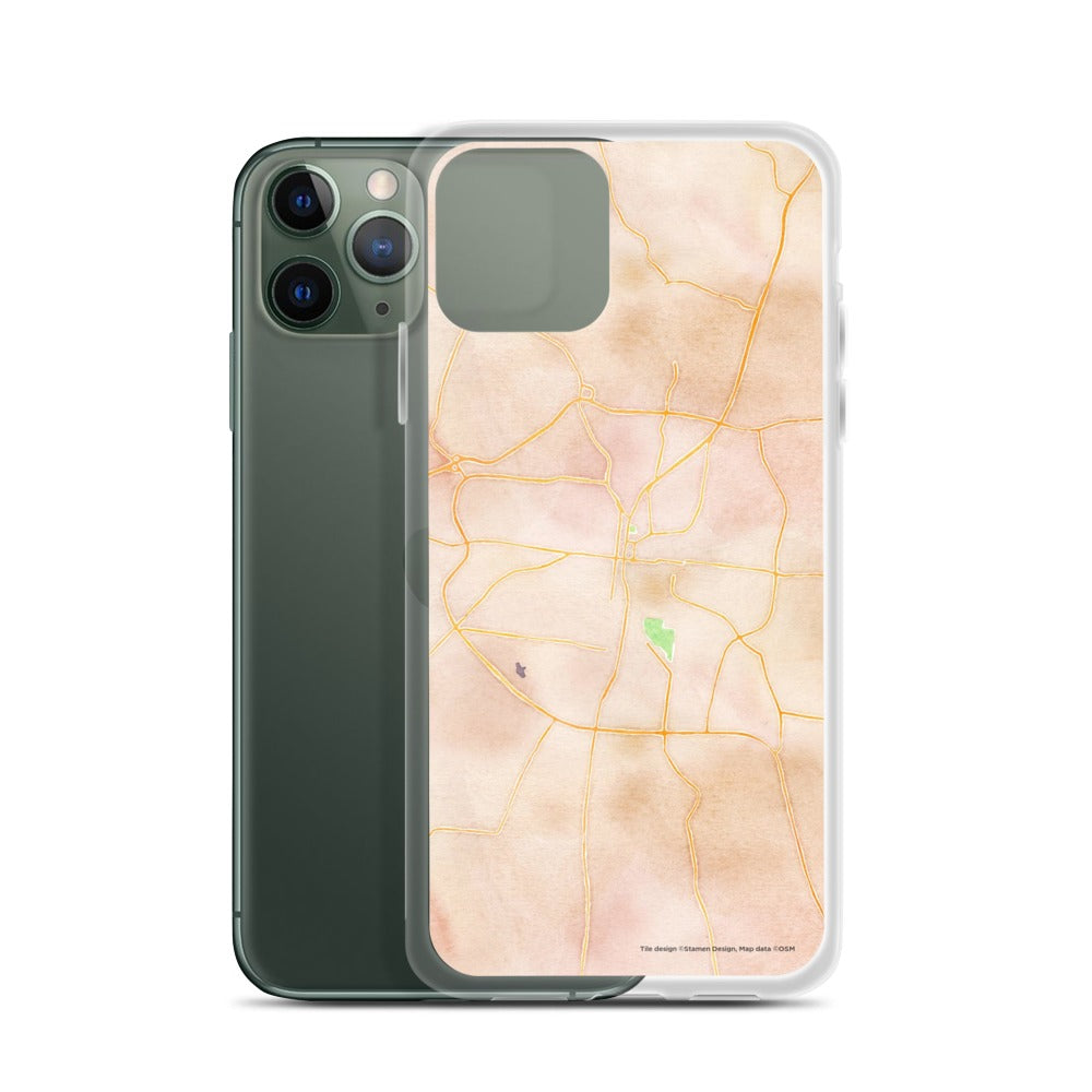 Columbia - Tennessee Map Phone Case in Watercolor — JACE Maps