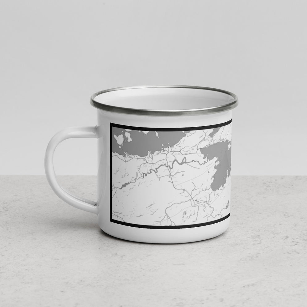 Ely - Minnesota Map Enamel Mug in Classic — JACE Maps