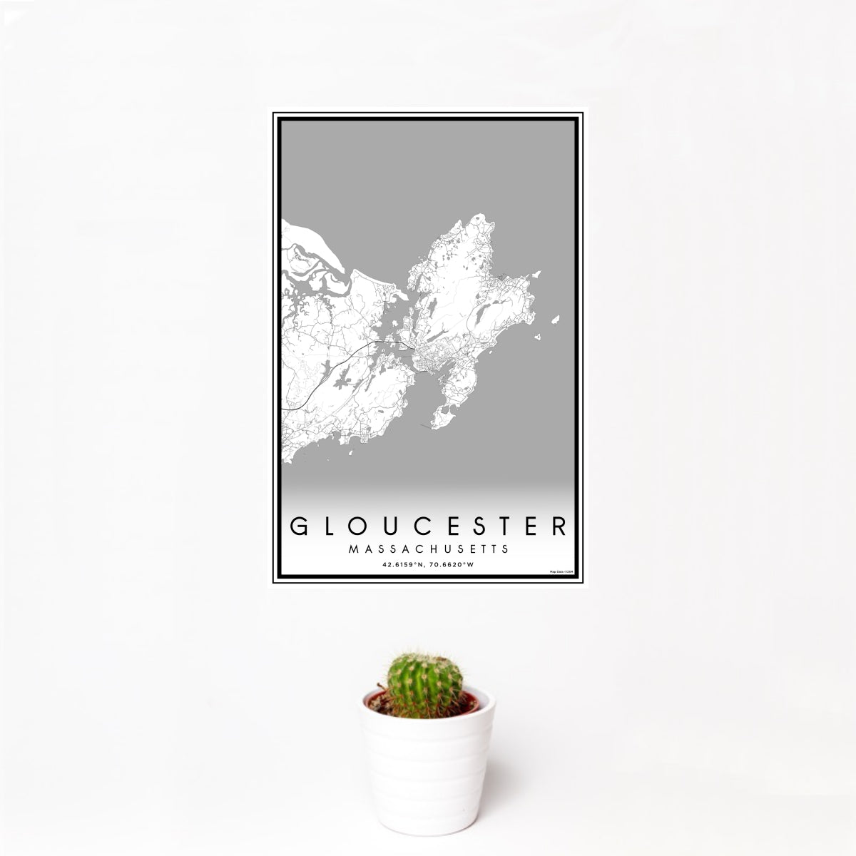 Gloucester - Massachusetts Map Print in Classic — JACE Maps