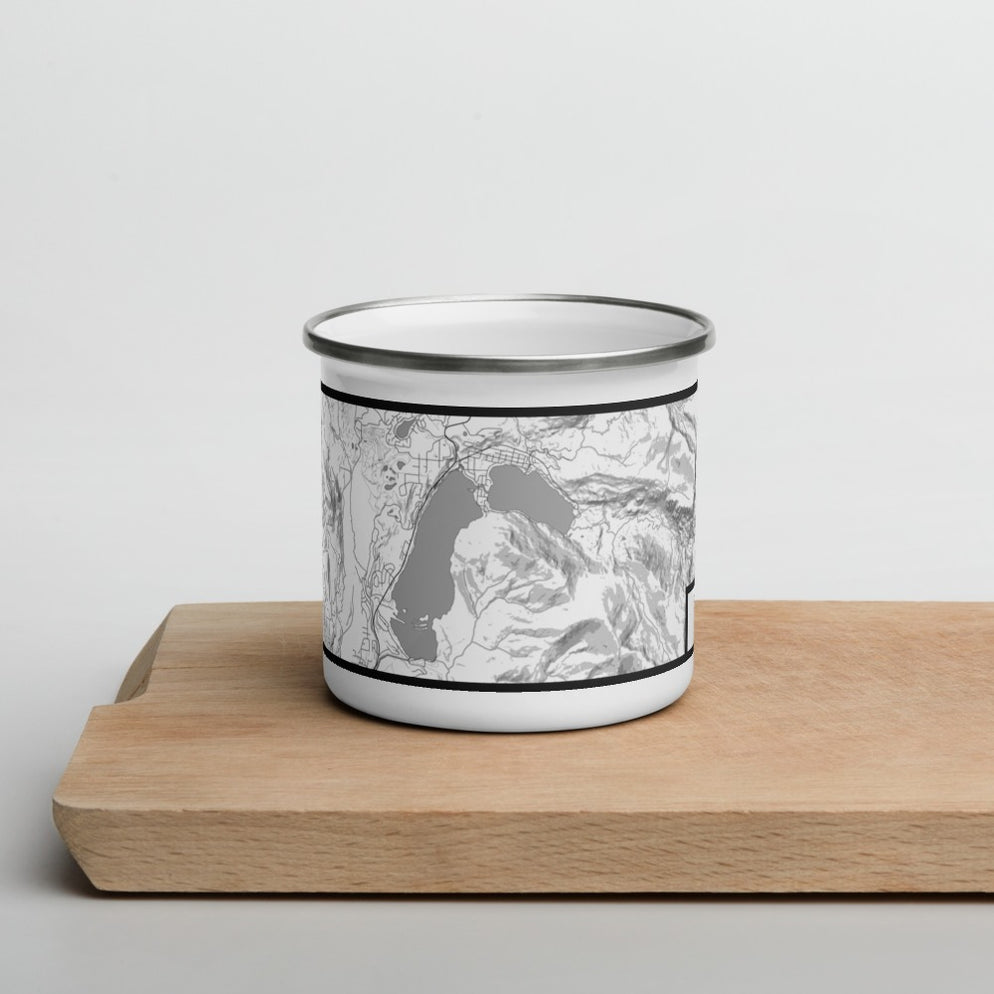 Grand Lake - Colorado Map Enamel Mug in Classic — JACE Maps