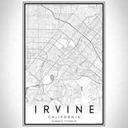 Irvine - California Map Print in Classic — JACE Maps