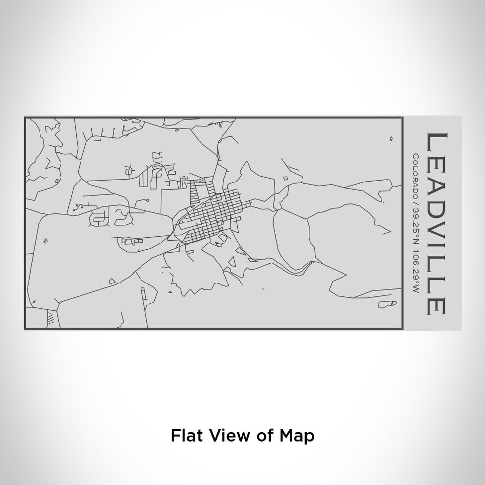 Leadville - Colorado Engraved Map Insulated Bottle — JACE Maps