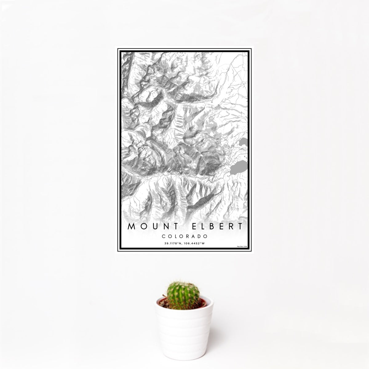 Mount Elbert - Colorado Map Print in Classic — JACE Maps