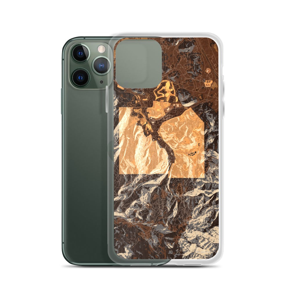 Park City - Utah Map Phone Case in Ember — JACE Maps