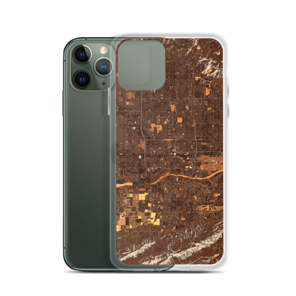 Phoenix - Arizona Map Phone Case in Ember — JACE Maps