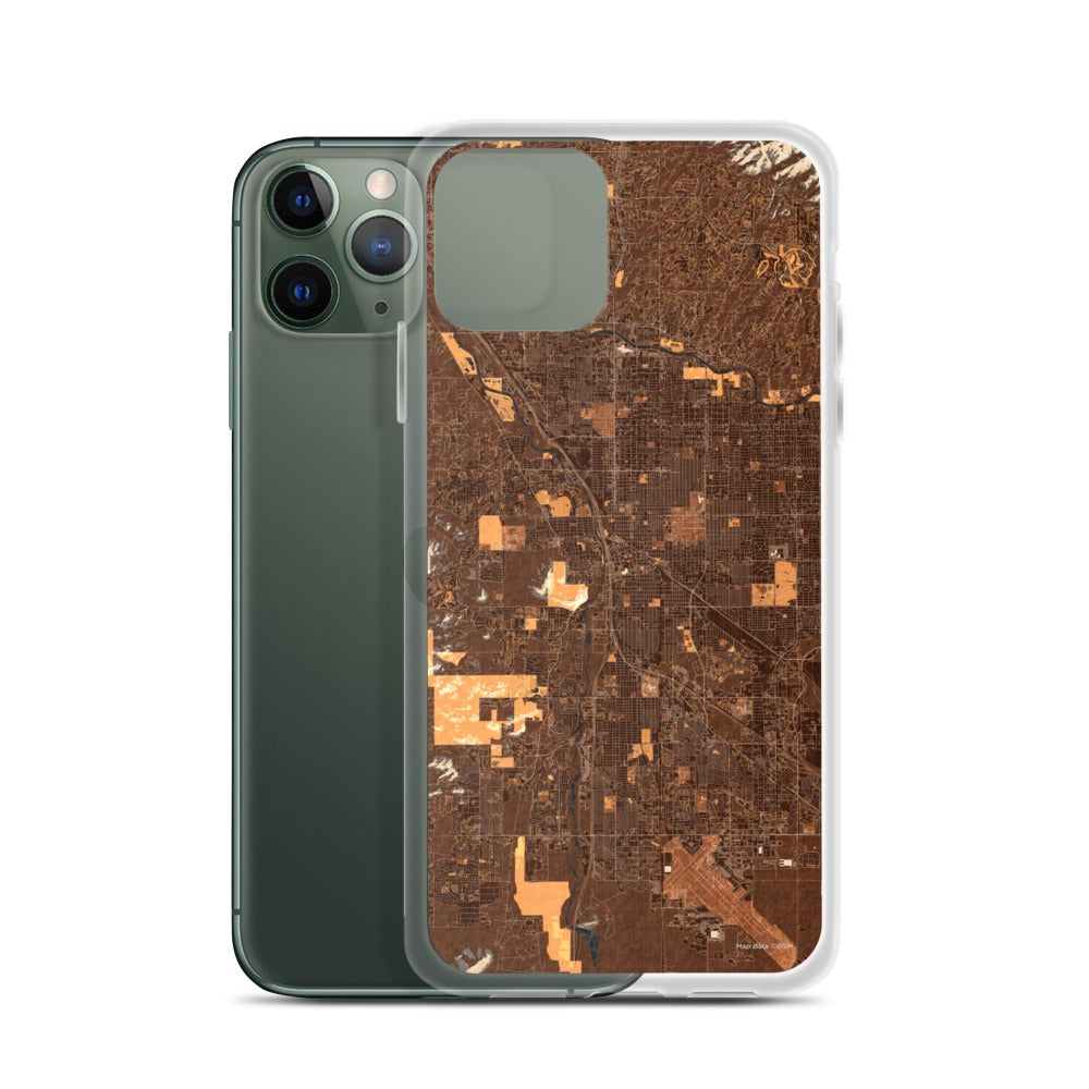 Tucson - Arizona Map Phone Case in Ember — JACE Maps